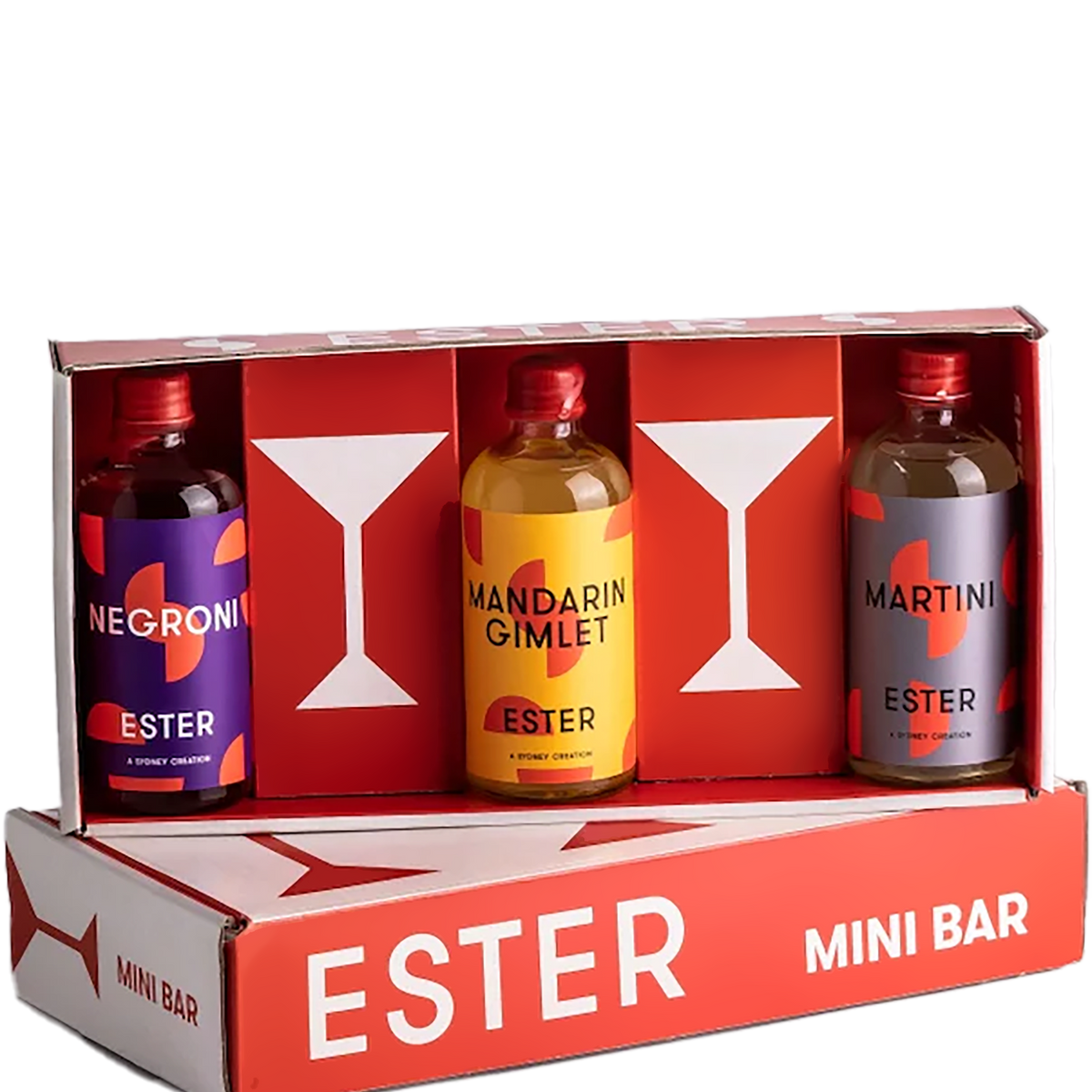 Ester Cocktail Pack (Negroni, Martini, Gimlet) (3x100ml) – Bibendum Wine Co.